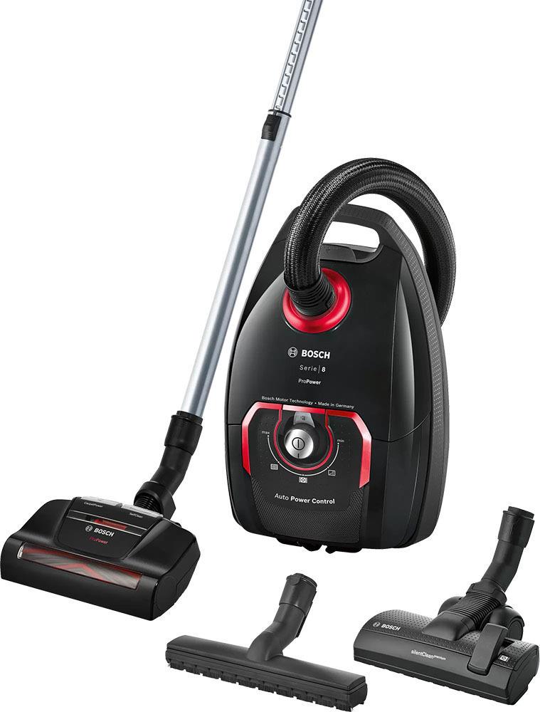 BOSCH BGL8POW2 ProPower 650 W with Bag 5 lt Black Vacuum Cleaner ...