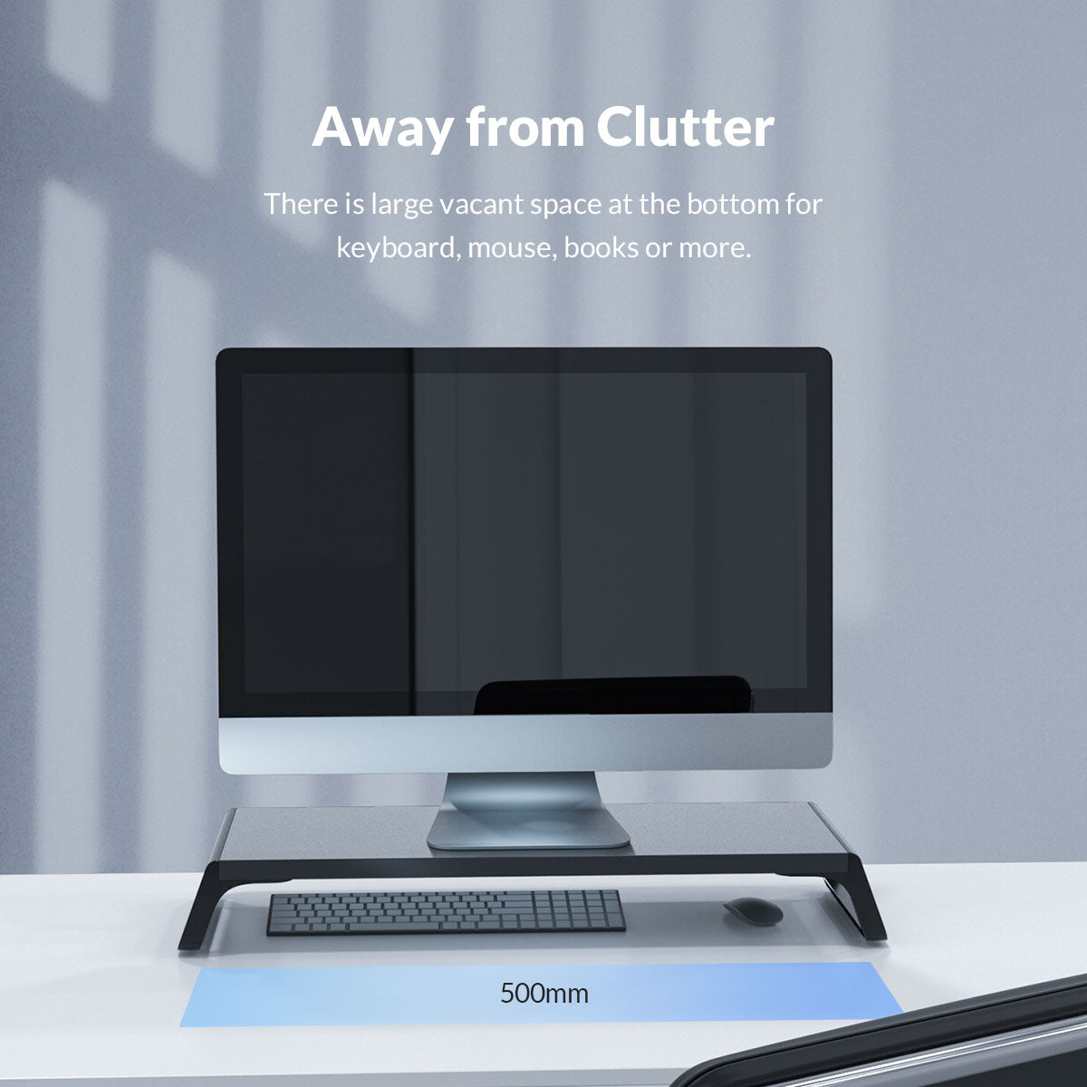 Orico Stand Monitor Solid Wood+ABS Black HSQ-M1-BK – Rolls Technology Store - Cyprus Online Shop