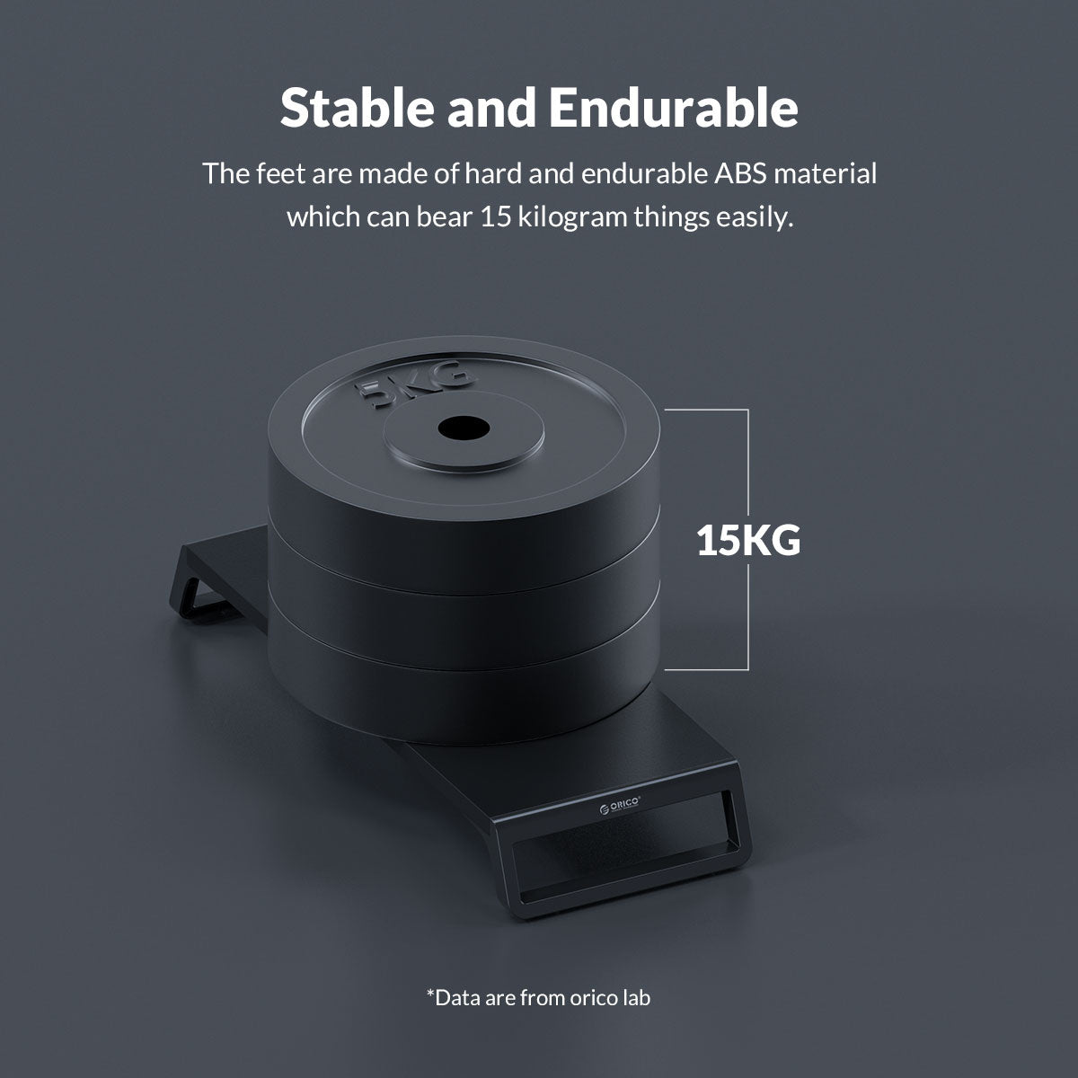 Orico Stand Monitor Solid Wood+ABS Black HSQ-M1-BK – Rolls Technology Store - Cyprus Online Shop